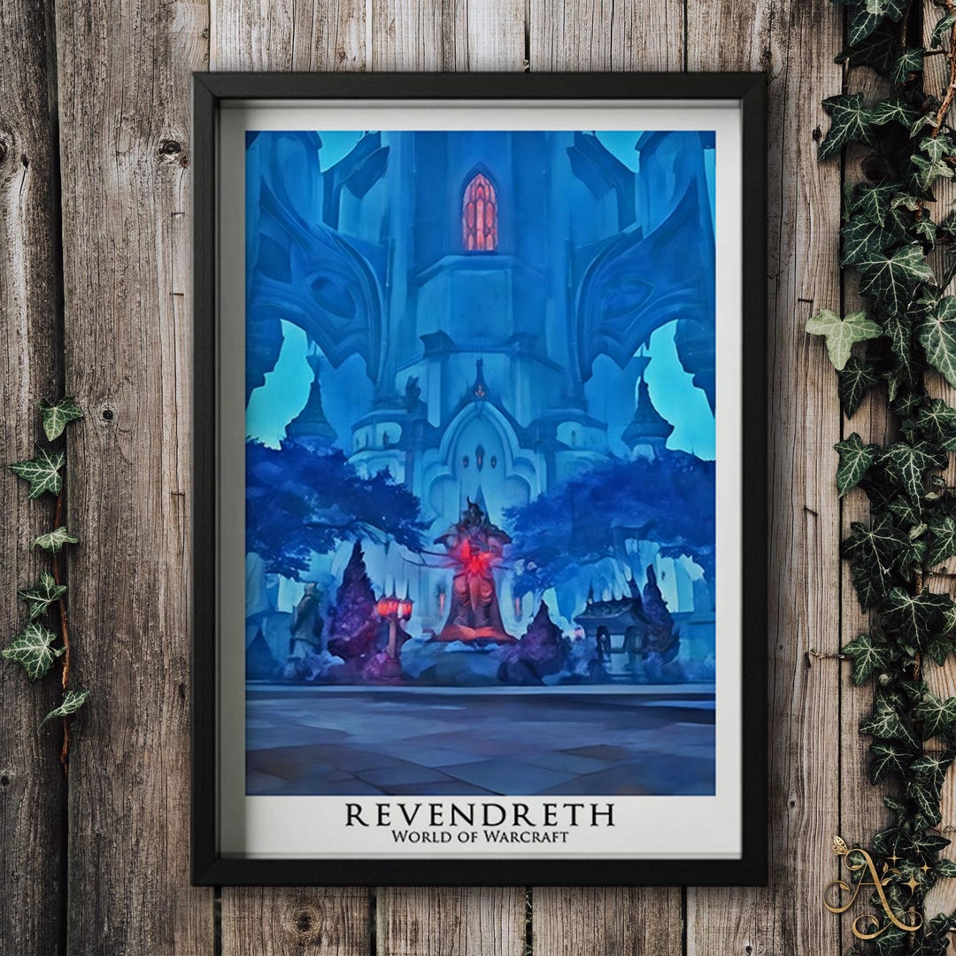 World of Warcraft Revendreth Wall Art | Printed Poster | Wow Present ...