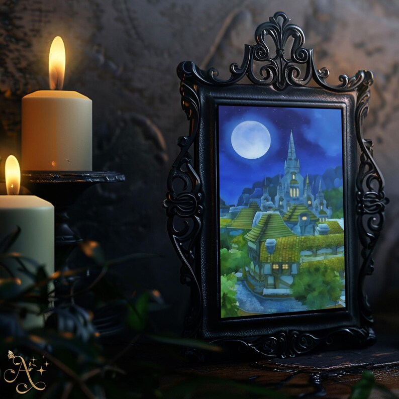 World of Warcraft Stormwind City Wall Art | Printed Poster | Wow ...