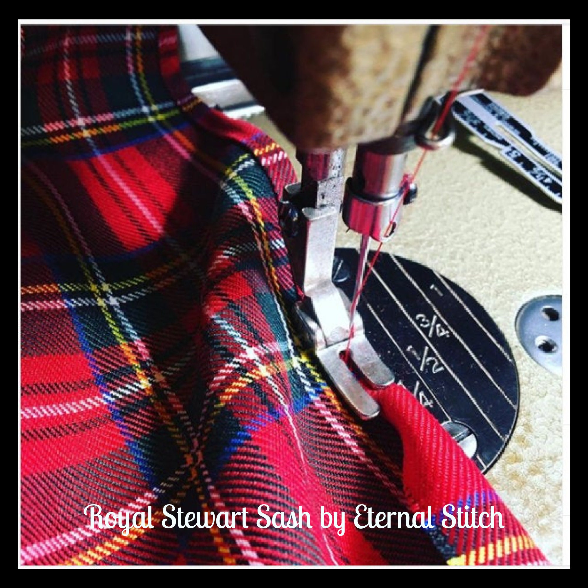 Royal Stewart Plaid Sash, Cabot Tradition Witch, Tartan - Etsy