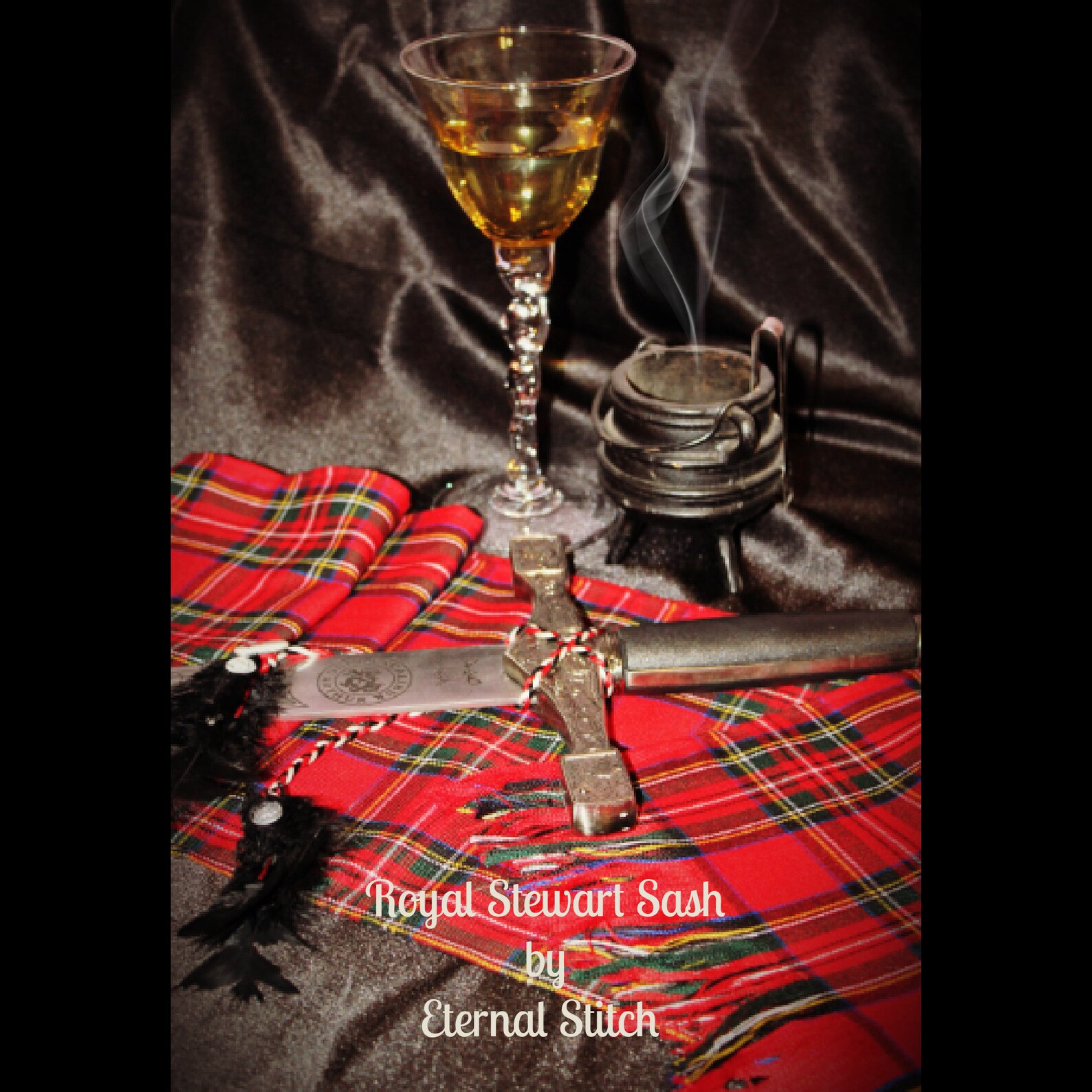 Royal Stewart Plaid Sash, Cabot Tradition Witch, Tartan - Etsy