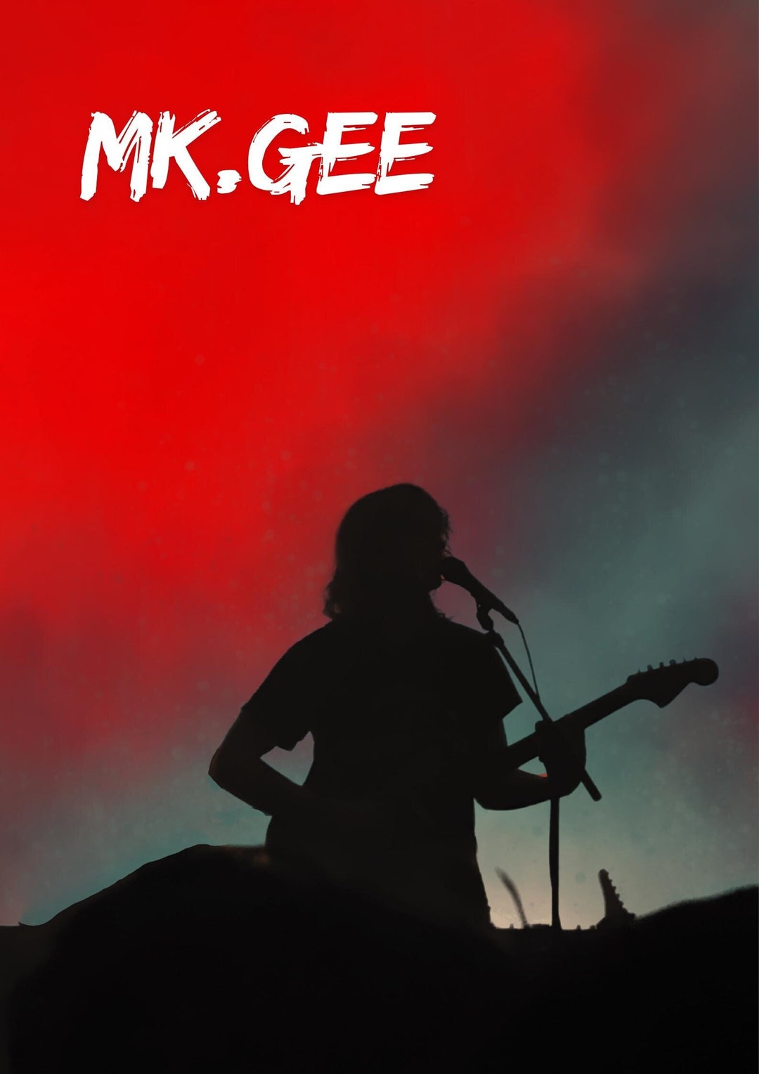 Mk.gee Live Concert Poster – Digital Download, Personalised With Venue ...