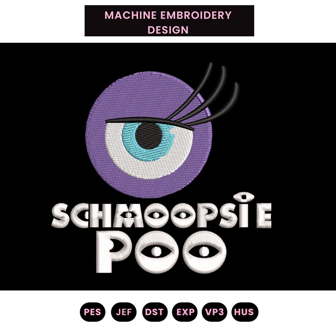 Purple Monster Embroidery Designs , Eye Monster Embroidery Design ...