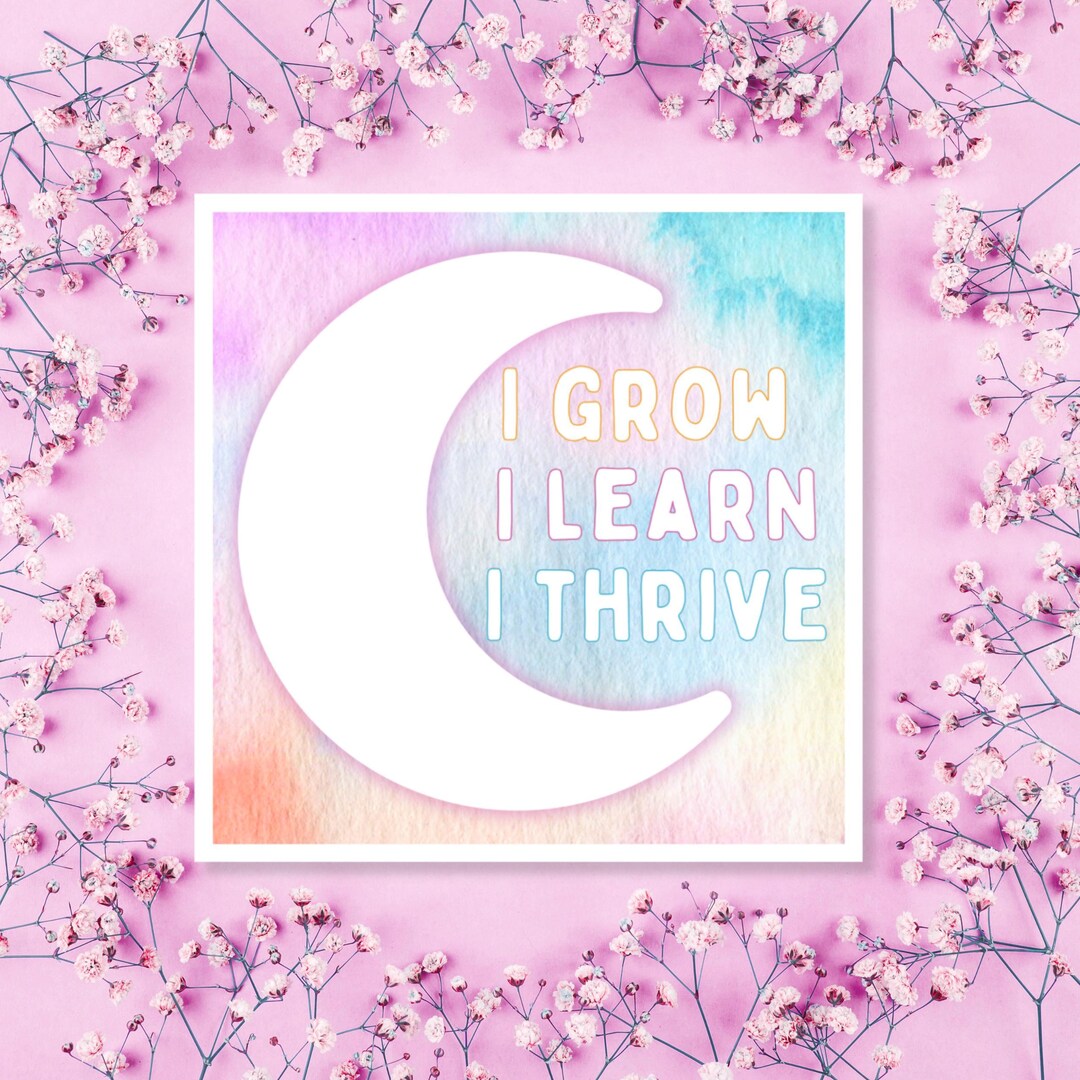 Empowering Sticker for Girl | Self-love and Acceptance Decal ...