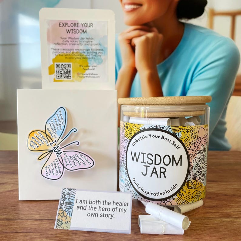 Inner Child Healing Affirmation Jar, 101 Positive Quotes to Help Heal ...