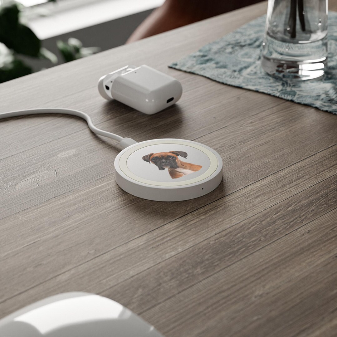 Customizable Pet Wireless Charging Pad, Pet Lover Gift, Office Decor ...
