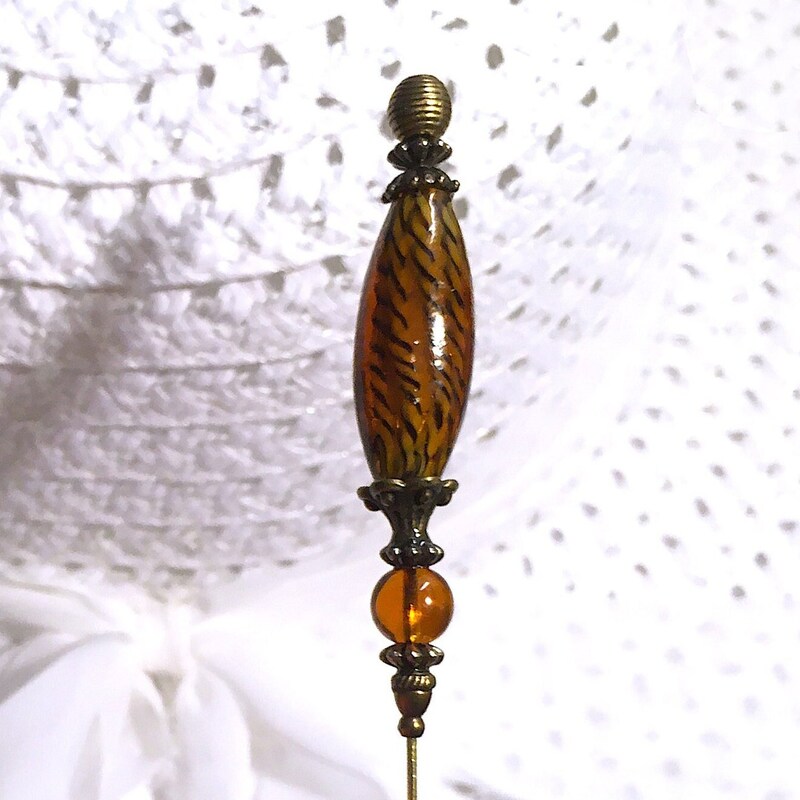 Amber Pin - Etsy