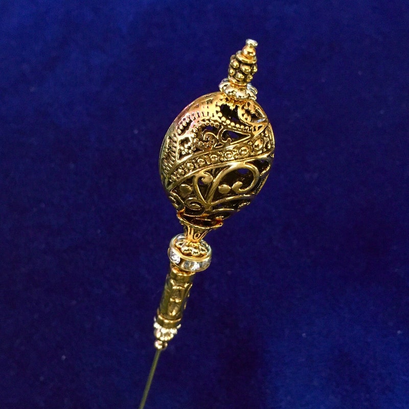 Victorian Stick Pins Gold - Etsy