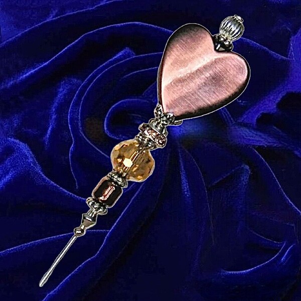 Heart Hat Pins - Etsy