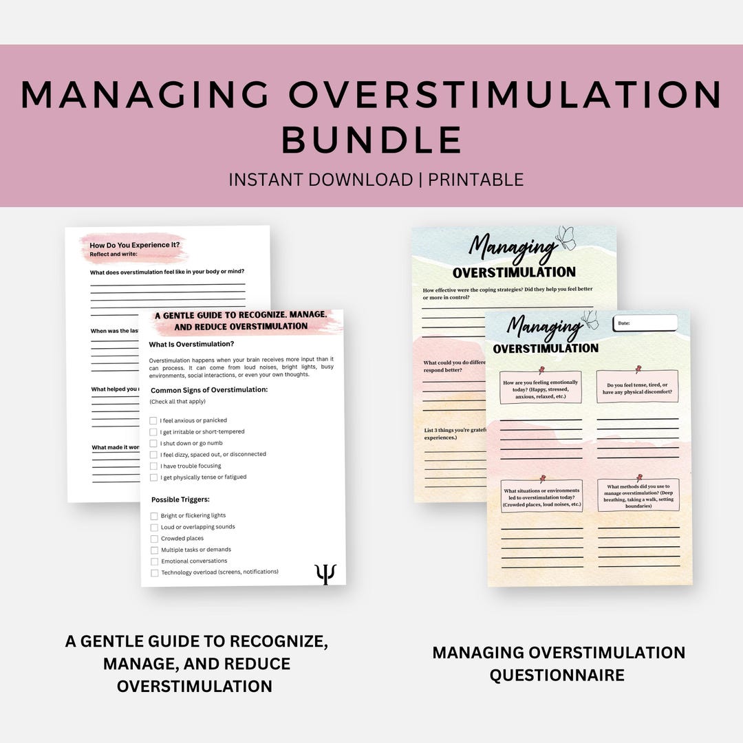 A Gentle Guide to Recognize, Manage, and Reduce Overstimulation ...