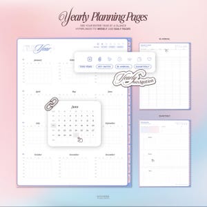Undated KPOP Digital Planner for Goodnotes | Seventeen Planner, Cute ...