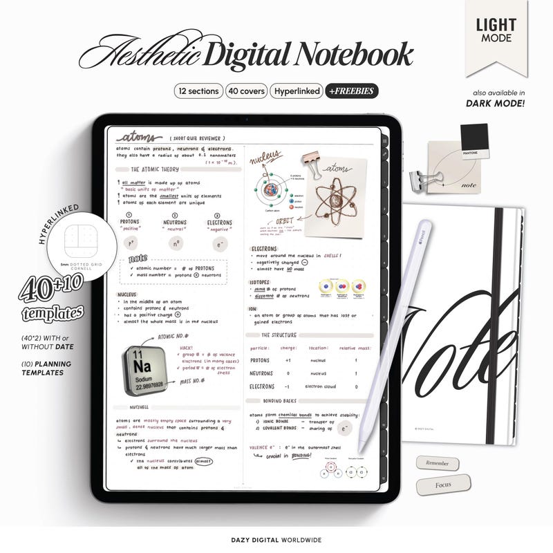 Aesthetic Notebooks - Etsy