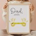 Personalized Father DIY Handprint Poster: Printable Kids Art Template ...