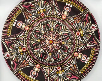 Handmade Mandala Art | Personalized Mandala Art | Mandala Art | Hand ...