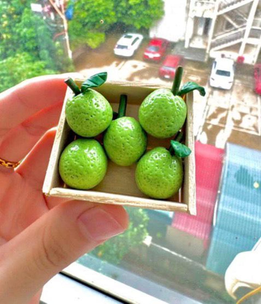 1/12 Miniatures Guava Fruit Handmade Vegetable, Doll House, Gift Mom ...