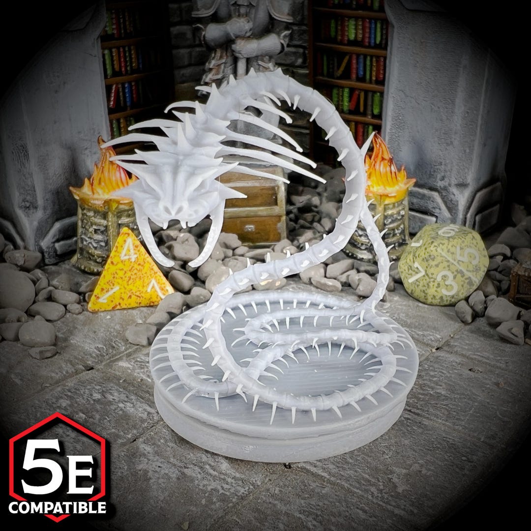 Bone Naga - D&D Miniatures - Dnd Minis, Dungeons and Dragons ...