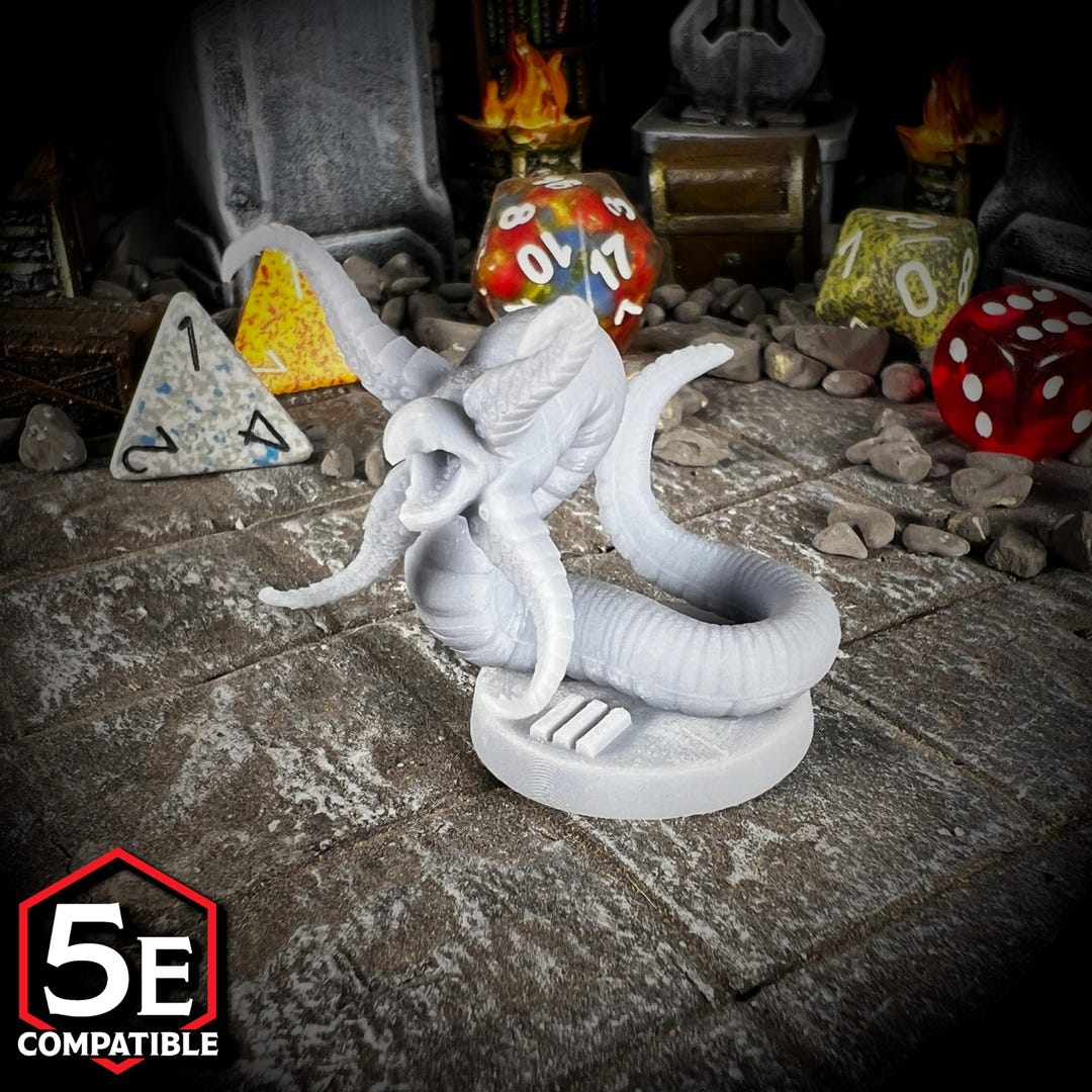 Grick - D&D Miniatures - Dnd Minis, Dungeons and Dragons, Pathfinder ...