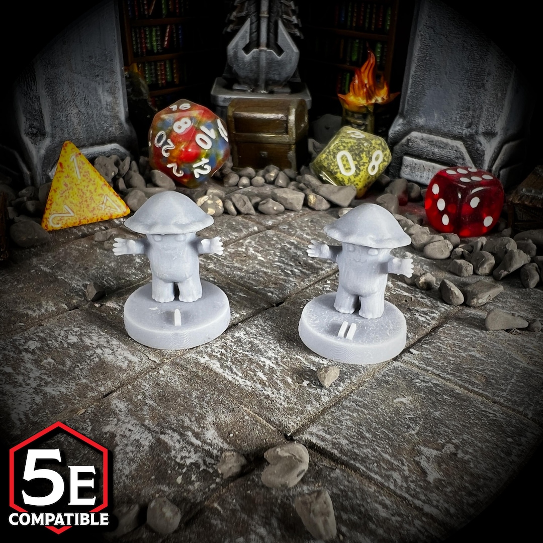 Myconid Sprout - 10pc - D&D Miniatures - Dnd Minis, Dungeons and ...