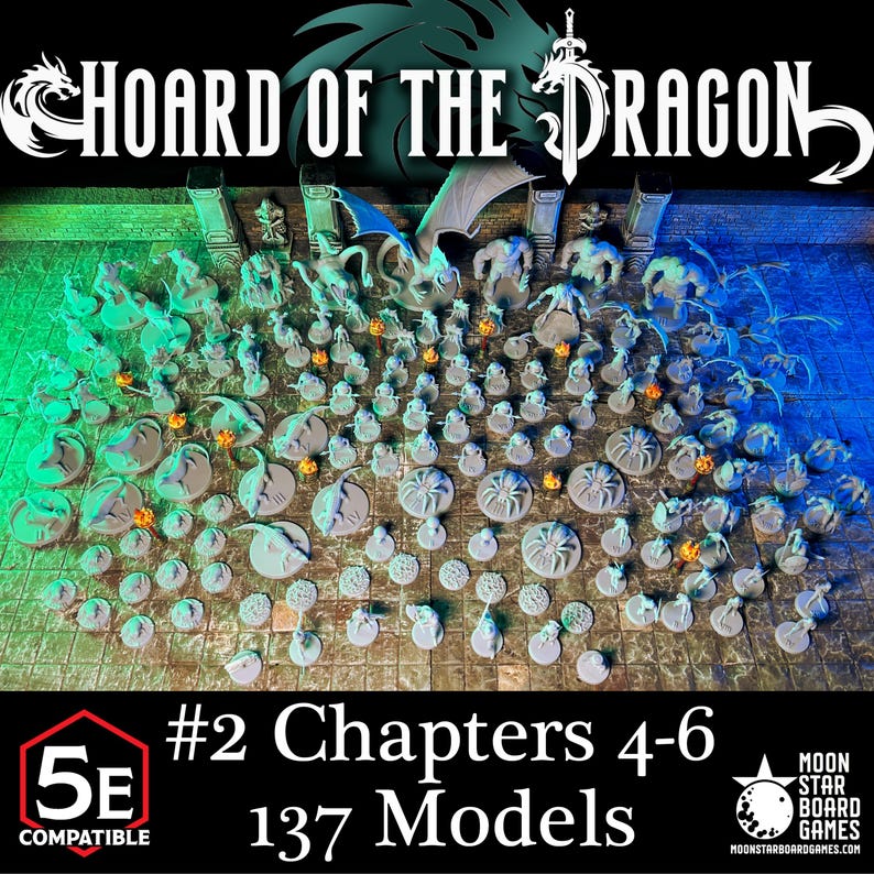 Hoard of the Dragon Queen 137pc - Chapters 4-6 - D&D Miniatures - Dnd ...
