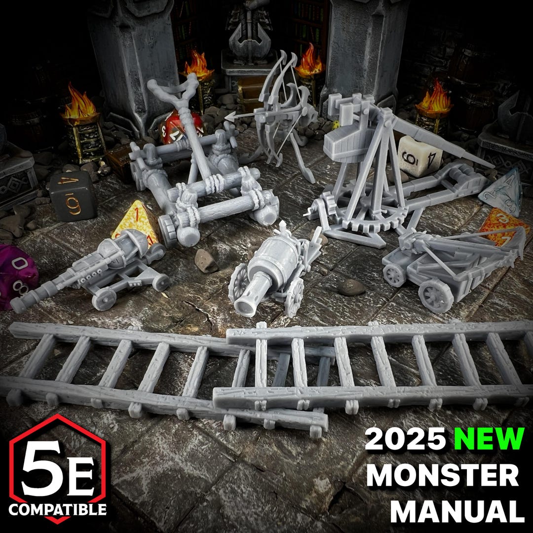Siege Equipment - D&D Miniatures - Dnd Minis, Dungeons and Dragons ...