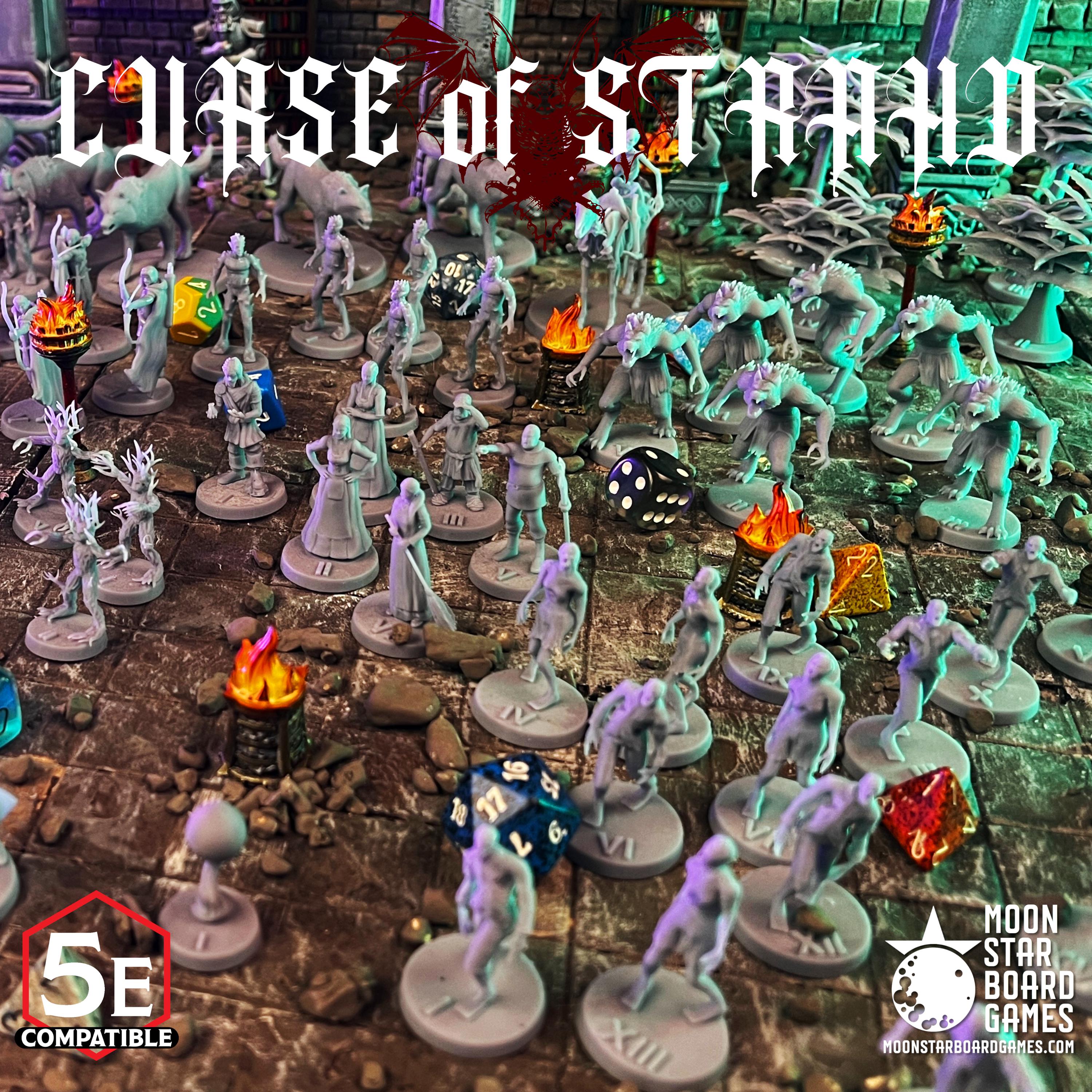 Curse of Stradh 110pc - COMPLETE Random Encounters - D&D Miniatures ...