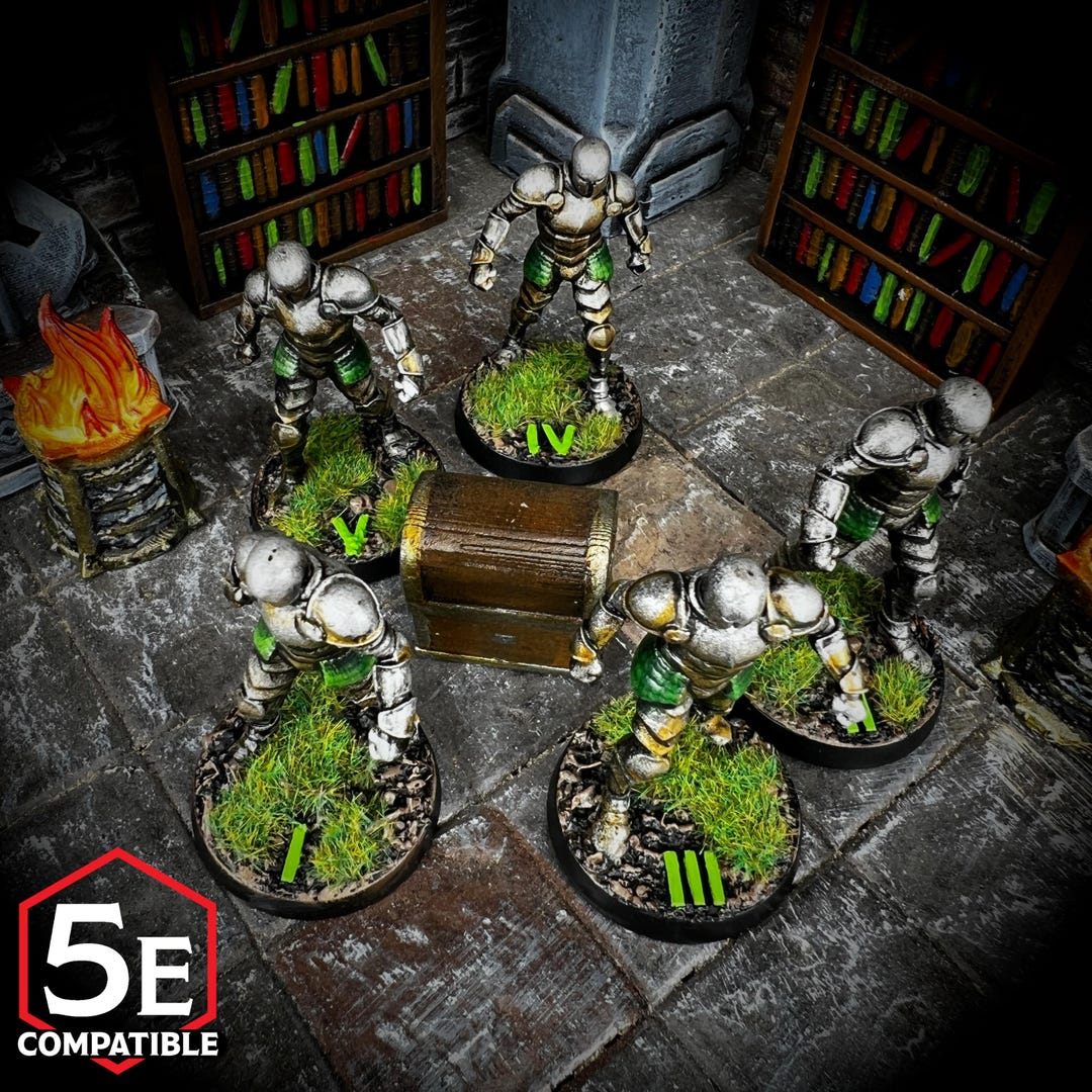 Animated Armor - D&D Miniatures - Dnd Minis, Dungeons and Dragons ...