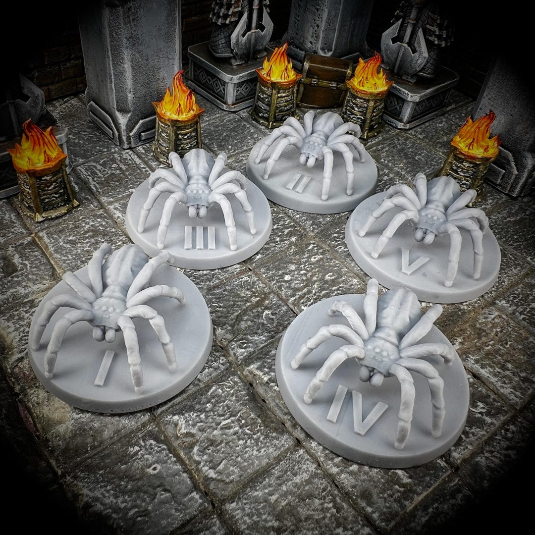 Giant Spider - D&D Miniatures - Dnd Minis, Dungeons and Dragons ...