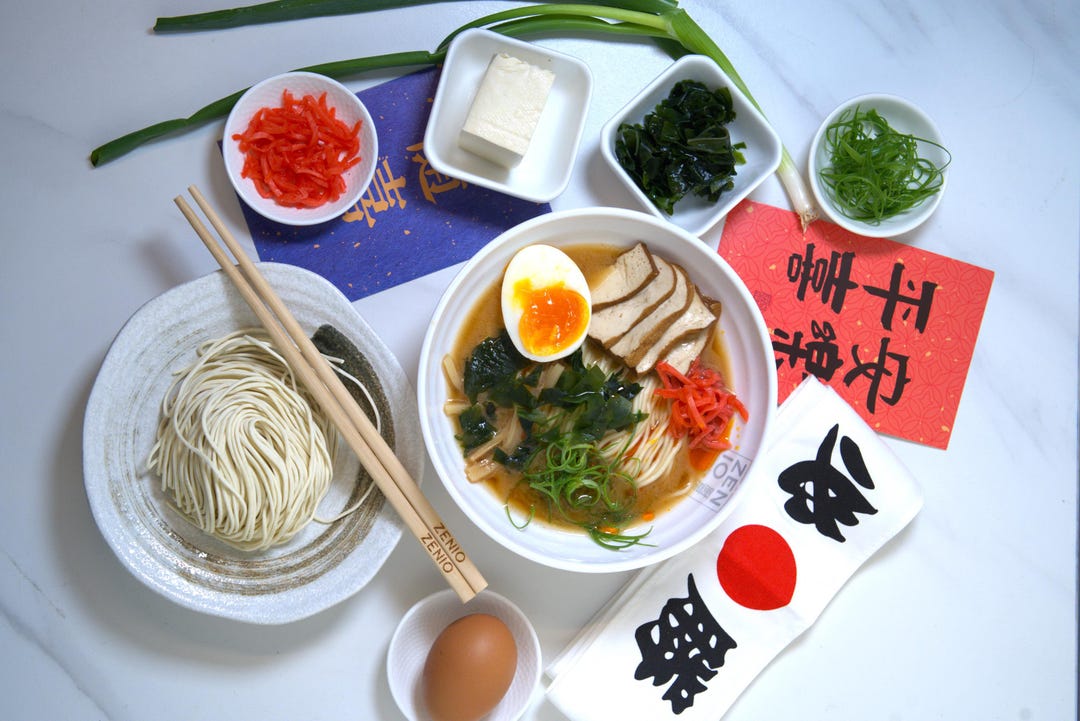 Miso Ramen Box – Japanese Soup With Miso, Noodles, and Toppings | Ready ...