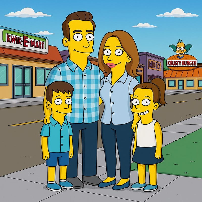 Simpsons Art - Etsy