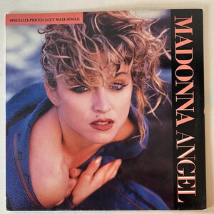 Madonna Angel / Into the Groove Original 1985 12 Inch Vinyl - EX - Etsy