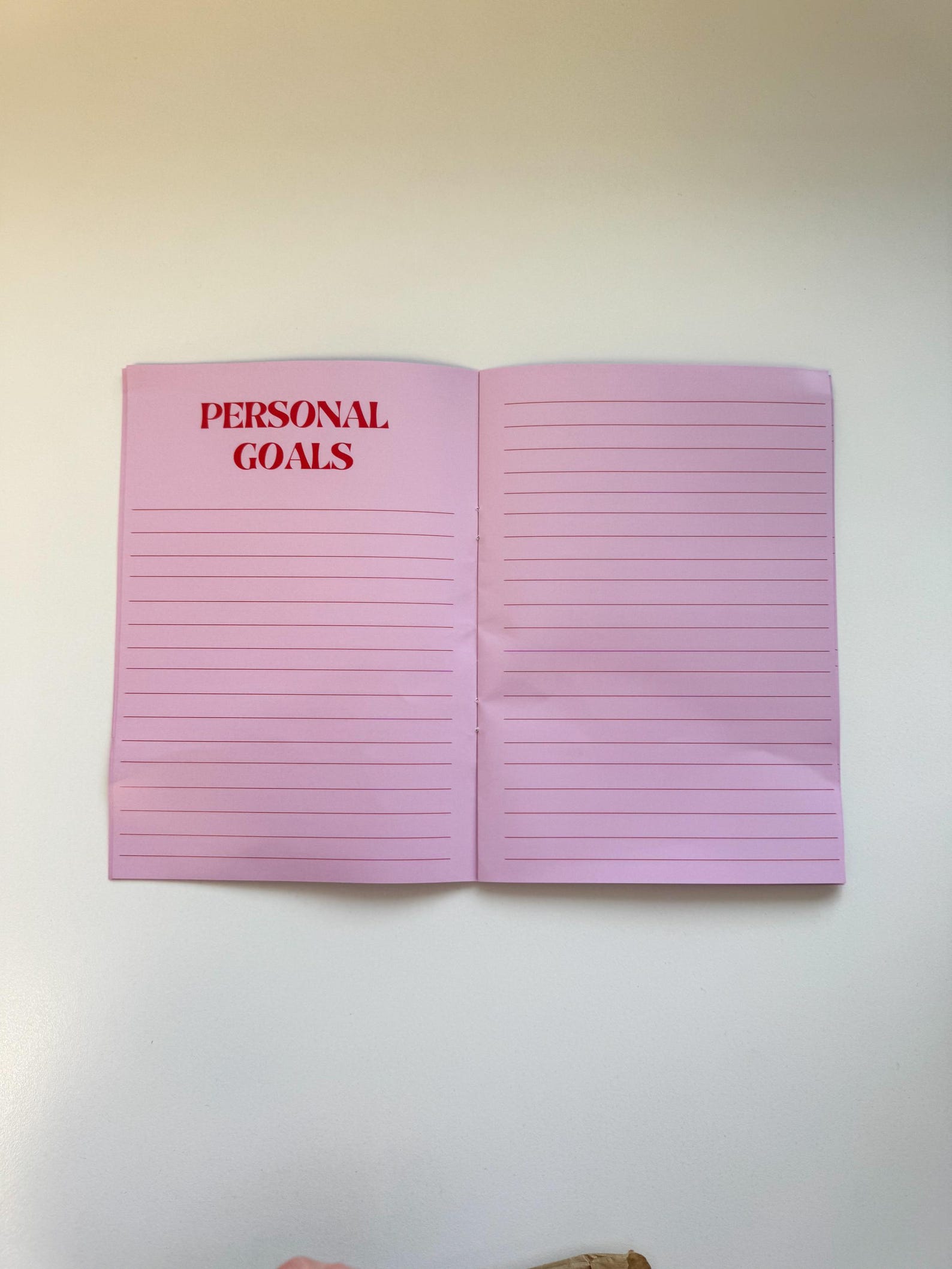 75 Hard Booklet - Pink - Blank Pages for Personalised Vision Board - Etsy