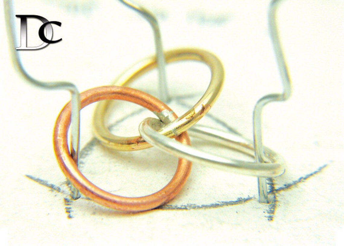Three-ring Propeller Earrings Jewelry Tutorial - Etsy