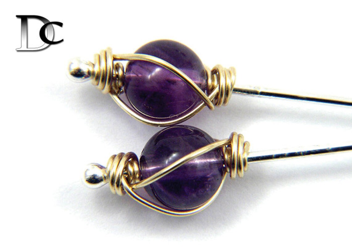 Tornado Wrapped Earrings Jewelry Tutorial - Etsy Canada