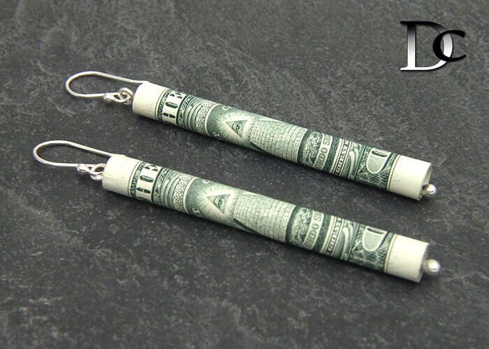 Money Earrings Jewelry Tutorial - Etsy