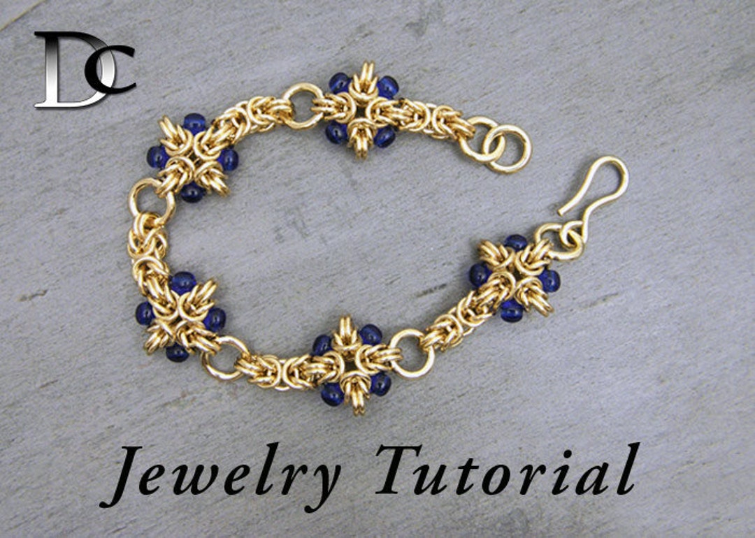 Beaded Cross Bracelet Jewelry Tutorial - Etsy