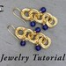 Five-ring Mobius Earrings Jewelry Tutorial - Etsy