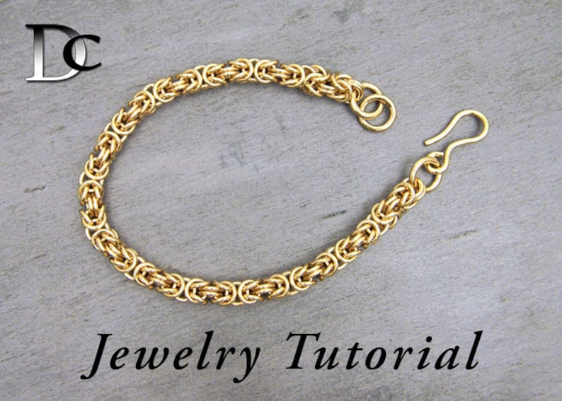 Byzantine Bracelet Jewelry Tutorial - Etsy