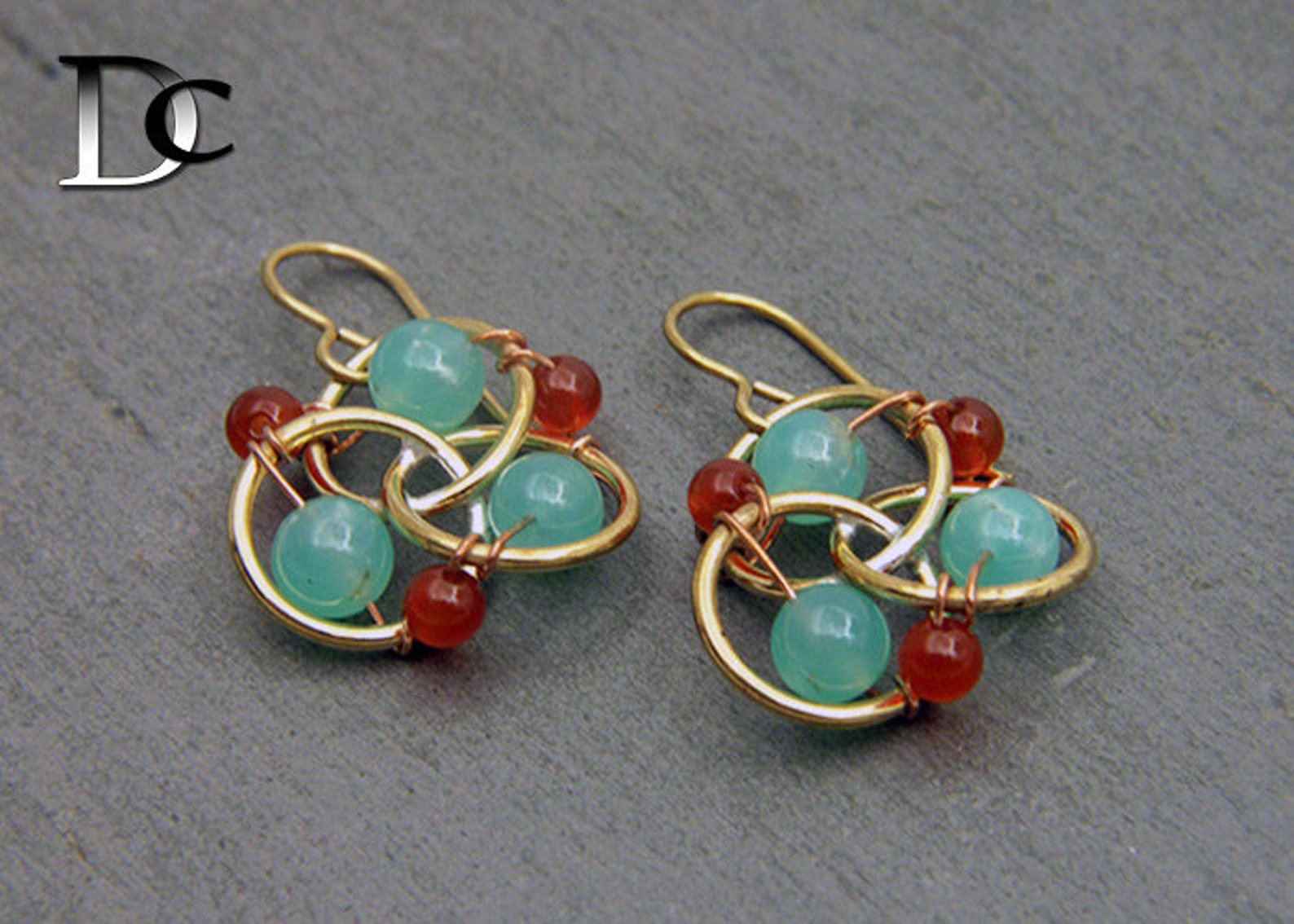 Three-ring Propeller Earrings Jewelry Tutorial - Etsy
