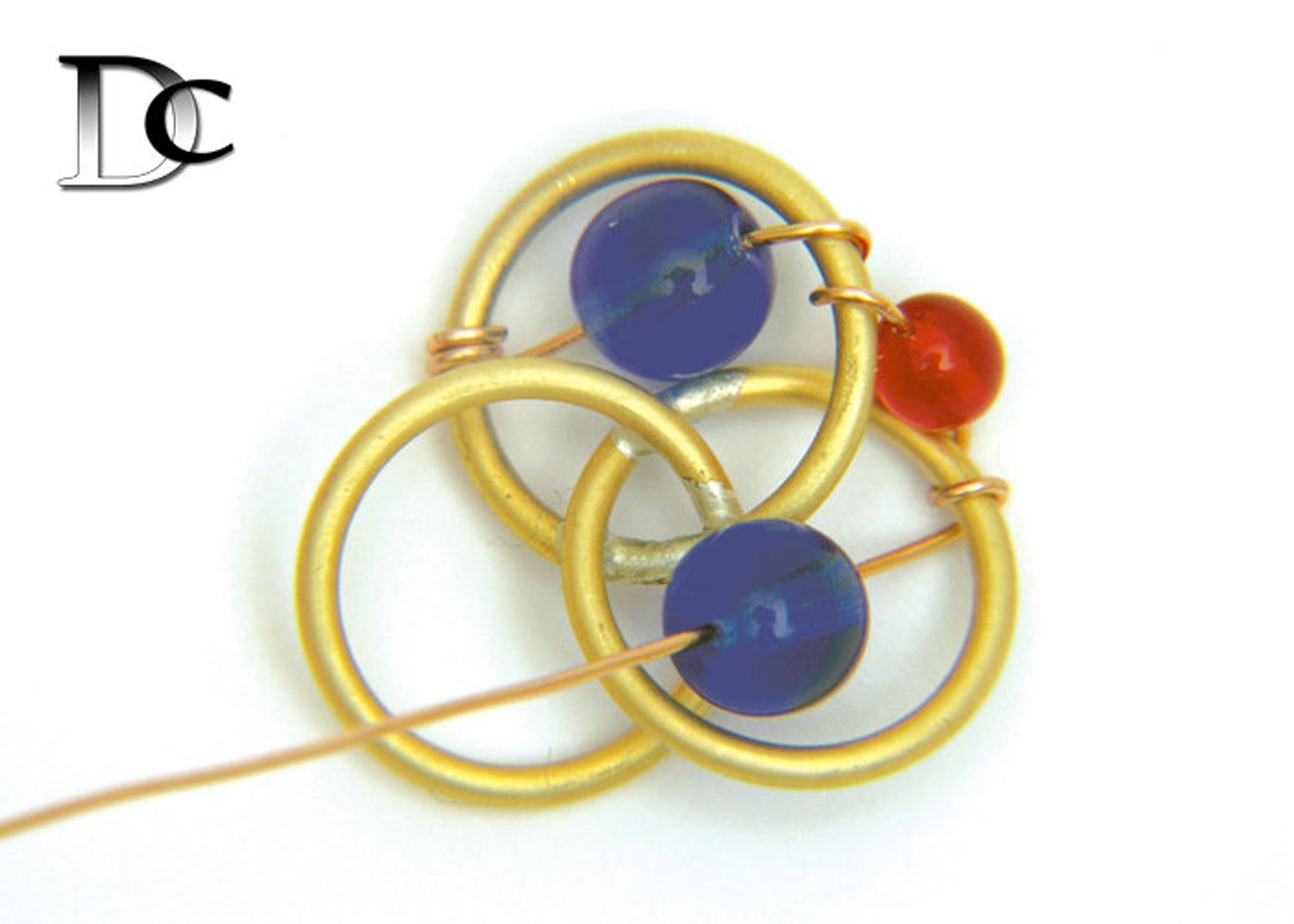 Three-ring Propeller Earrings Jewelry Tutorial - Etsy