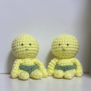 Movable Smiski PDF Crochet Pattern | Low Sew | Advanced-beginner ...