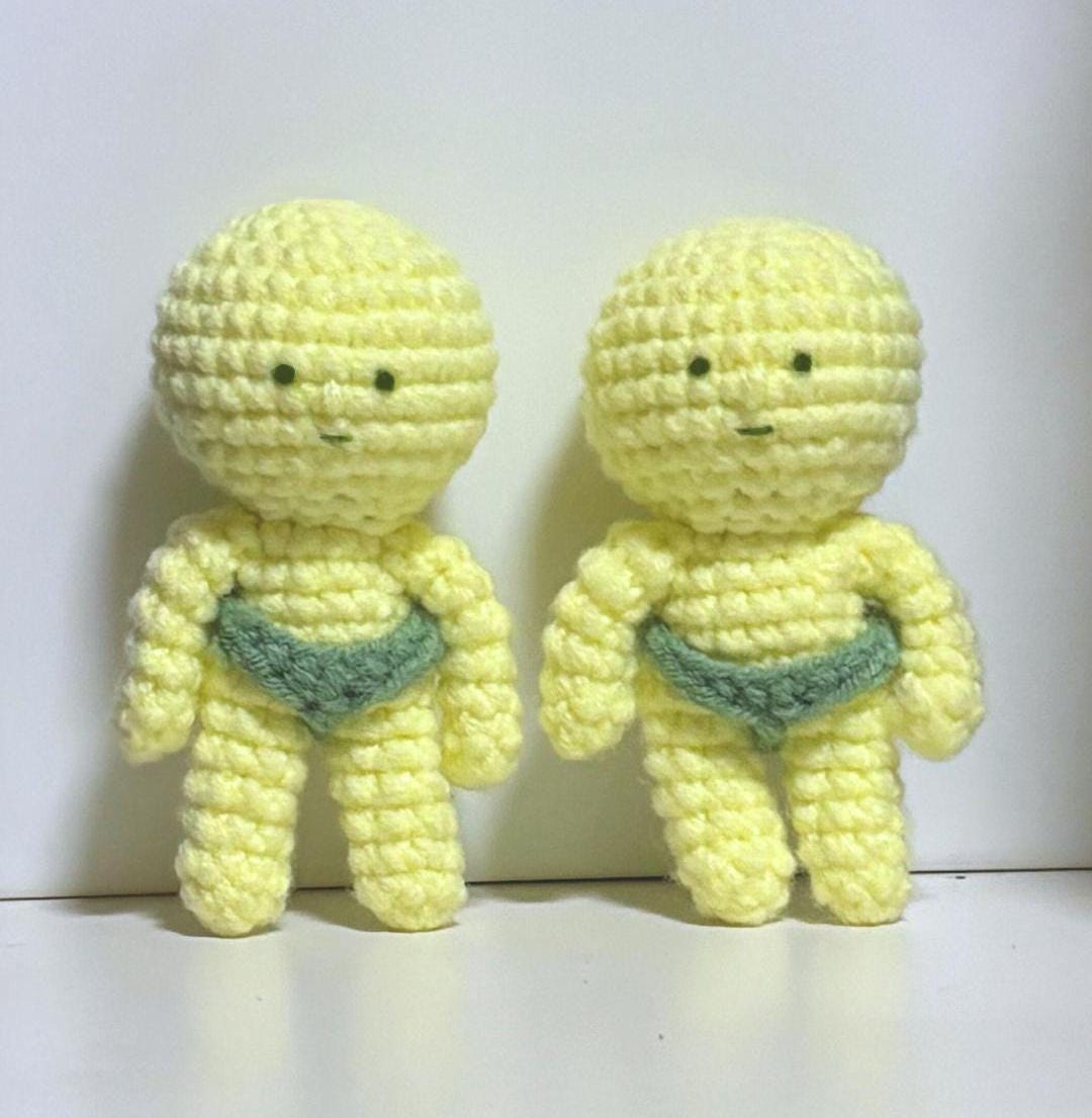 Movable Smiski PDF Crochet Pattern | Low Sew | Advanced-beginner ...