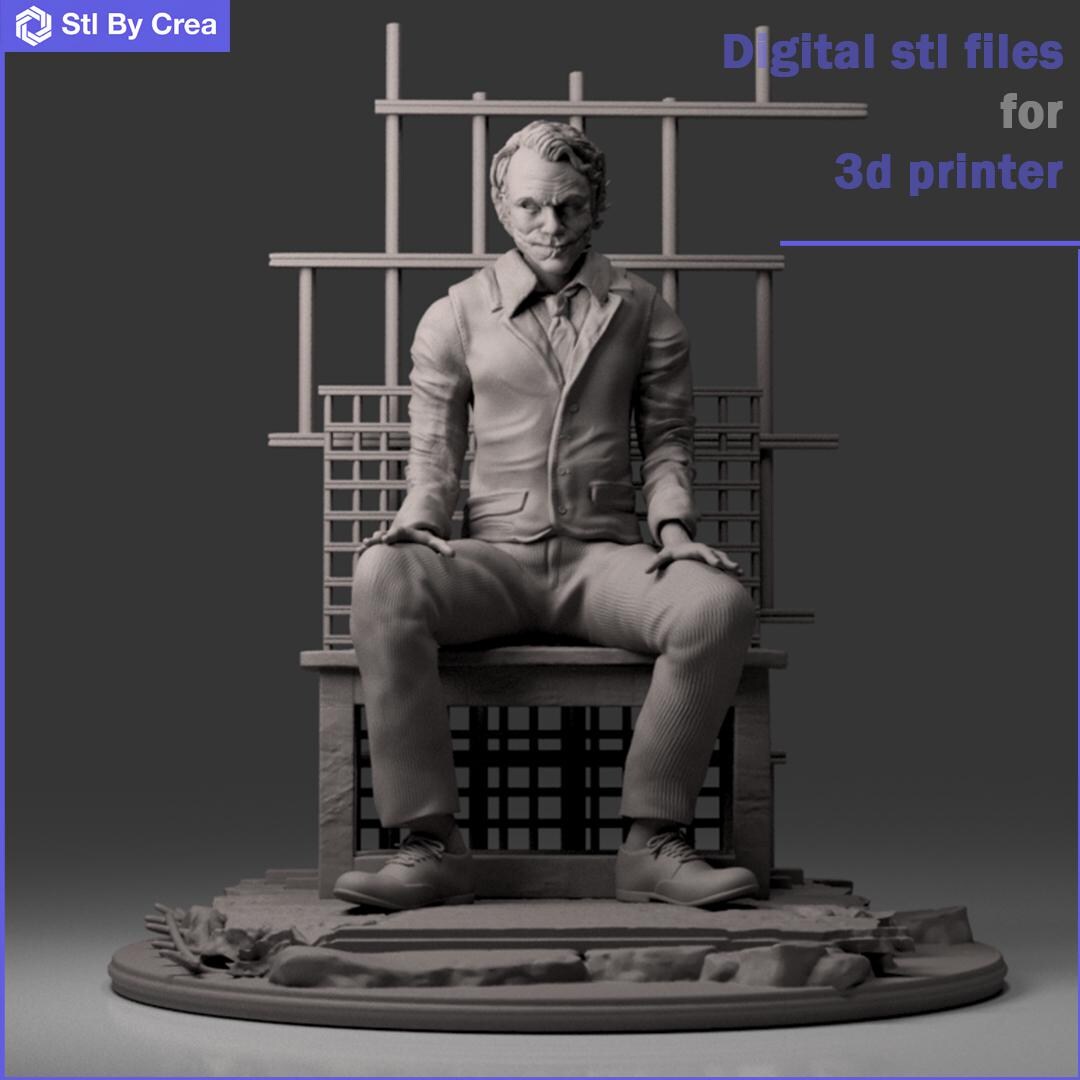 Joker Prison STL 3D Model for 3D Printing - Etsy