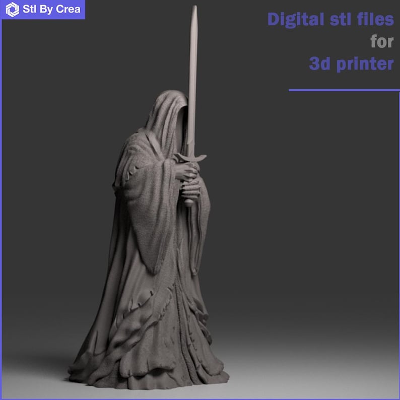 Nazgul Lotr STL 3D Model for 3D Printing - Etsy