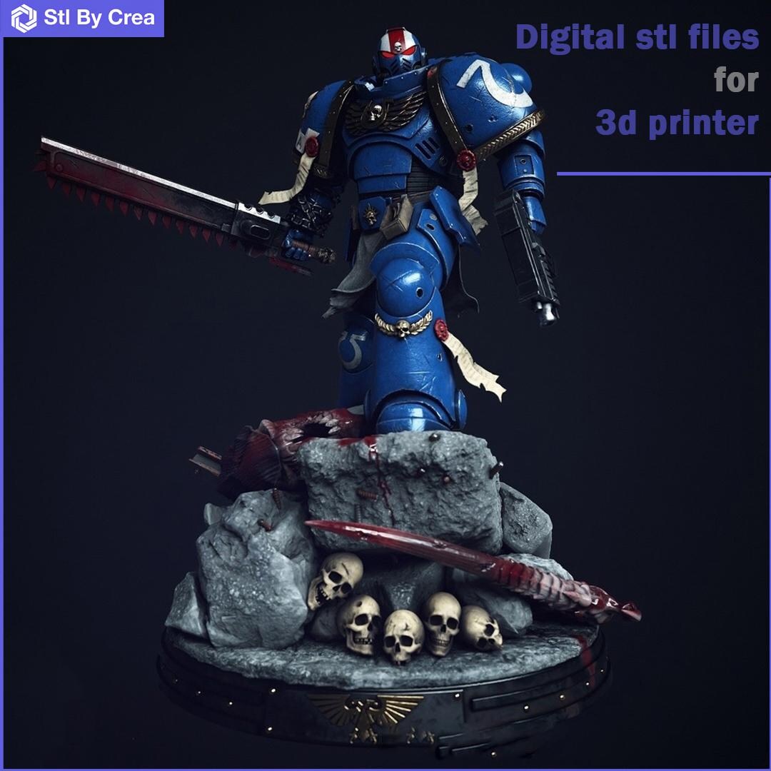 Warhammer STL 3D Model for 3D Printing - Etsy Canada