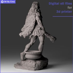 Heracles Hercules STL 3D Model for 3D Printing - Etsy
