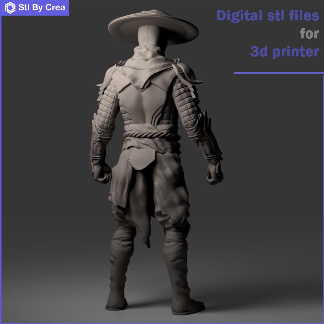 Mortal Kombat Raiden Samurai STL 3D Model for 3D Printing - Etsy