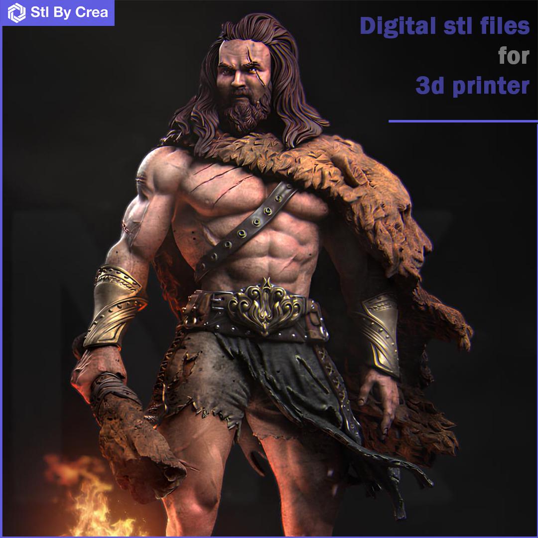 Heracles Hercules STL 3D Model for 3D Printing - Etsy