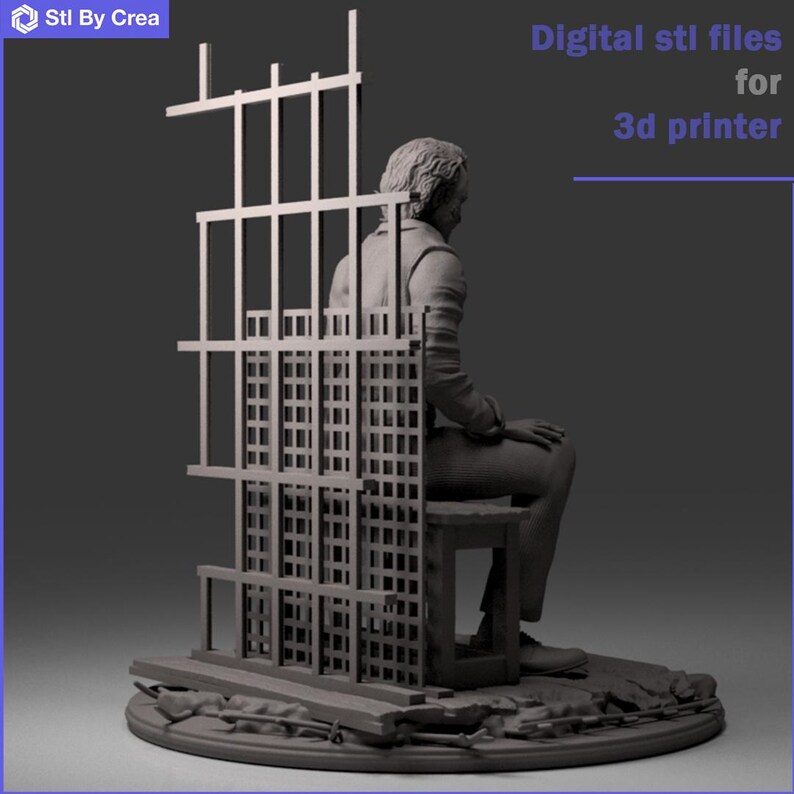 Joker Prison STL 3D Model for 3D Printing - Etsy