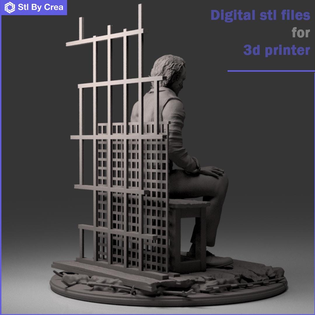 Joker Prison STL 3D Model for 3D Printing - Etsy