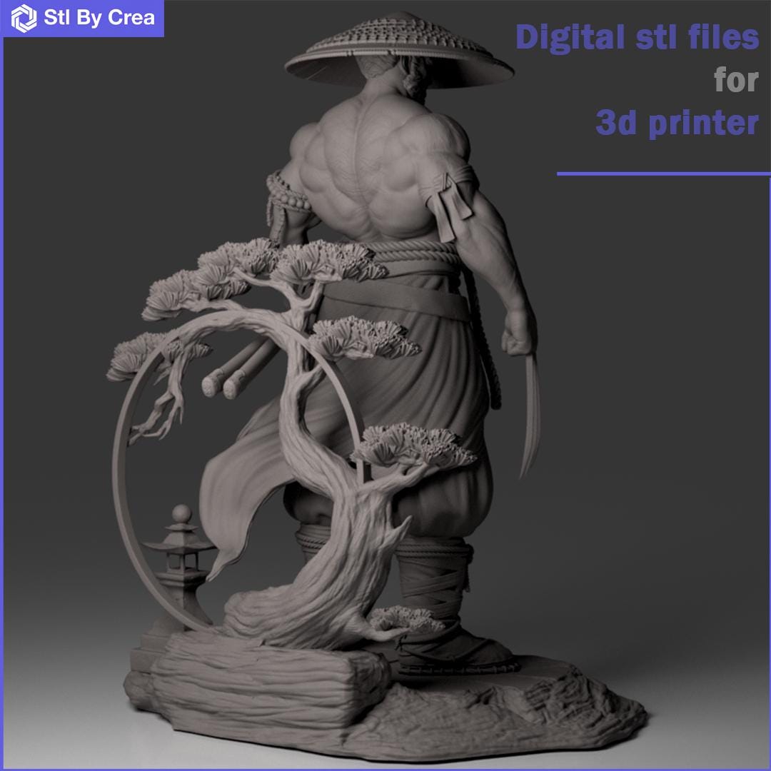 Wolverine Samurai STL 3D Model for 3D Printing - Etsy