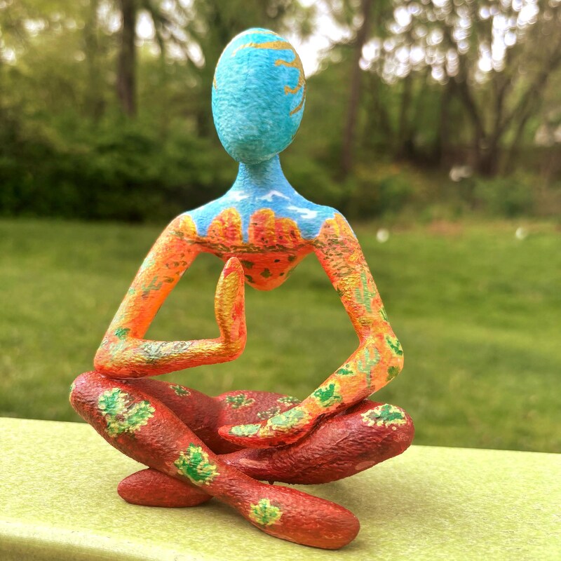 Yoga Statue - Etsy